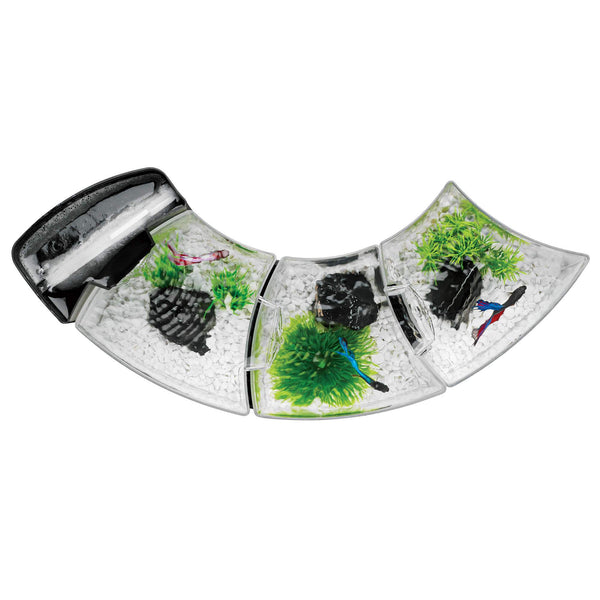 Betta Fish Tank Aquarium Kit - Aqueon Betta Falls Aquarium Kit ...