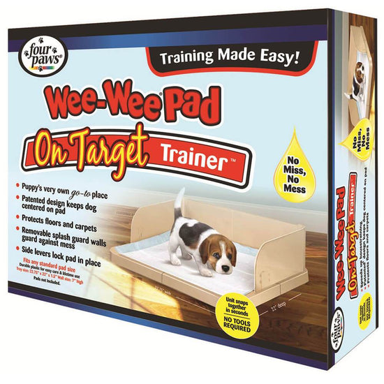 Pee Pad Holder with Walls - Wee-Wee Pad On Target Trainer Pee Pad Tray ...