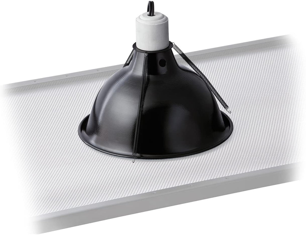 8.5" Terrarium Reflector Dome - Zilla Premium Reflector Dome - 9.25″ x