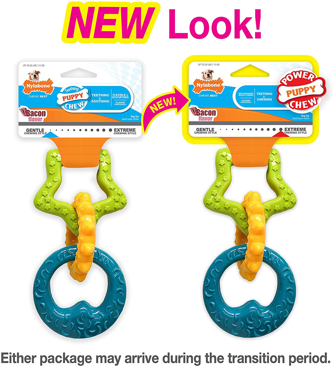 N bone Teething Ring - Puppy Teething Rings Chew Toy - Nylabone