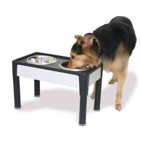 Signature Series Dog Elevated Panel Feeder – InfiniteWags