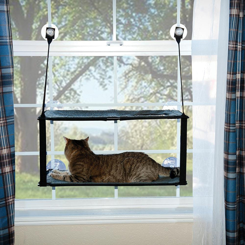 Cat Window Perch - Double Stack EZ Window Mount - K&H Pet Products ...
