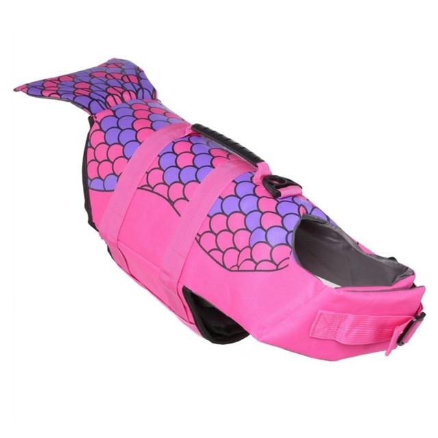 Mermaid Dog Life Jacket - InfiniteWags Life Jacket for Dogs